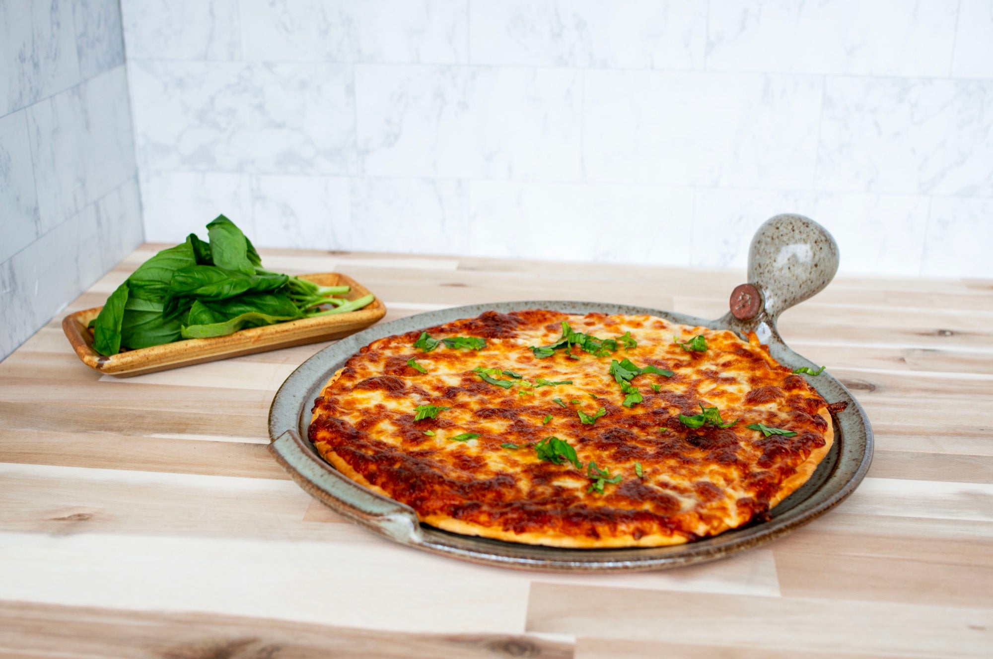 Clay Coyote Flameware Cooking & Pizza Stone | Clay Coyote Arts, Inc.