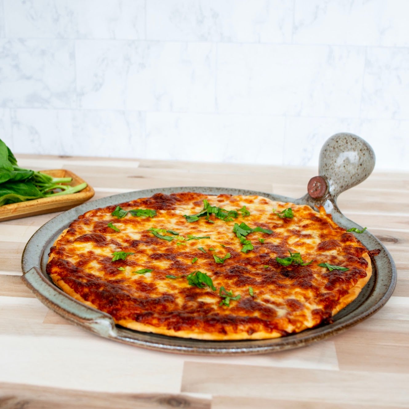 Clay Coyote Flameware Cooking & Pizza Stone | Clay Coyote Arts, Inc.